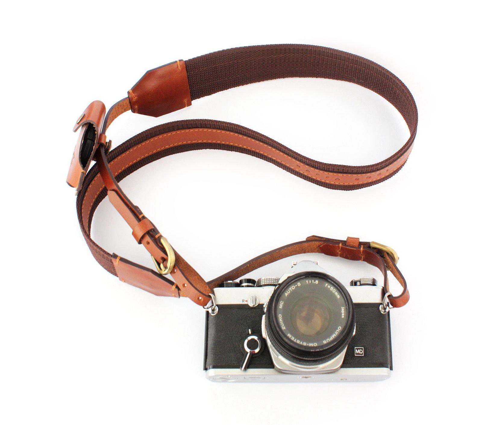 Buy Leather Camera Strap Online | Tech Gear – NAPPA DORI