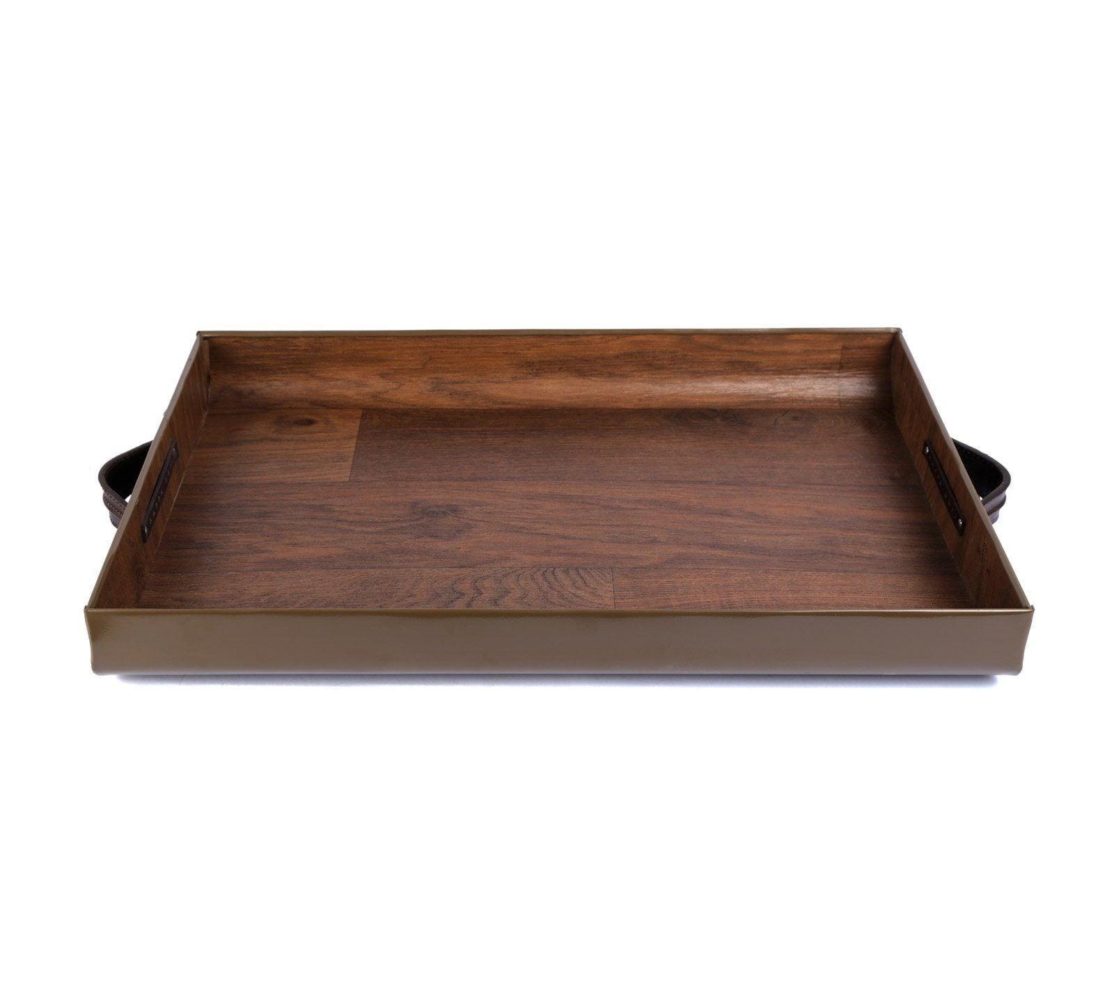 Buy F-Tray Large | Serving Wooden Tray | Home Accents – NAPPA DORI